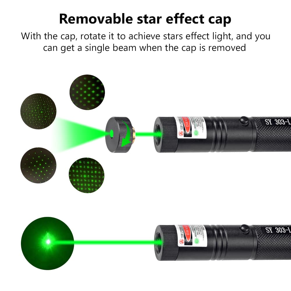 Laser Pointer with Multiple Patterns