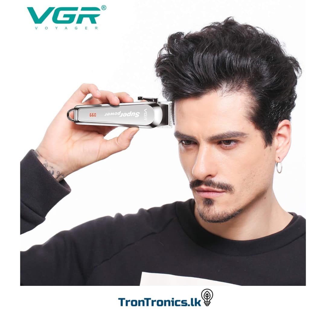 VGR Saloon Series Premium Rechargeable Hair Clipper v-060 2000mAH