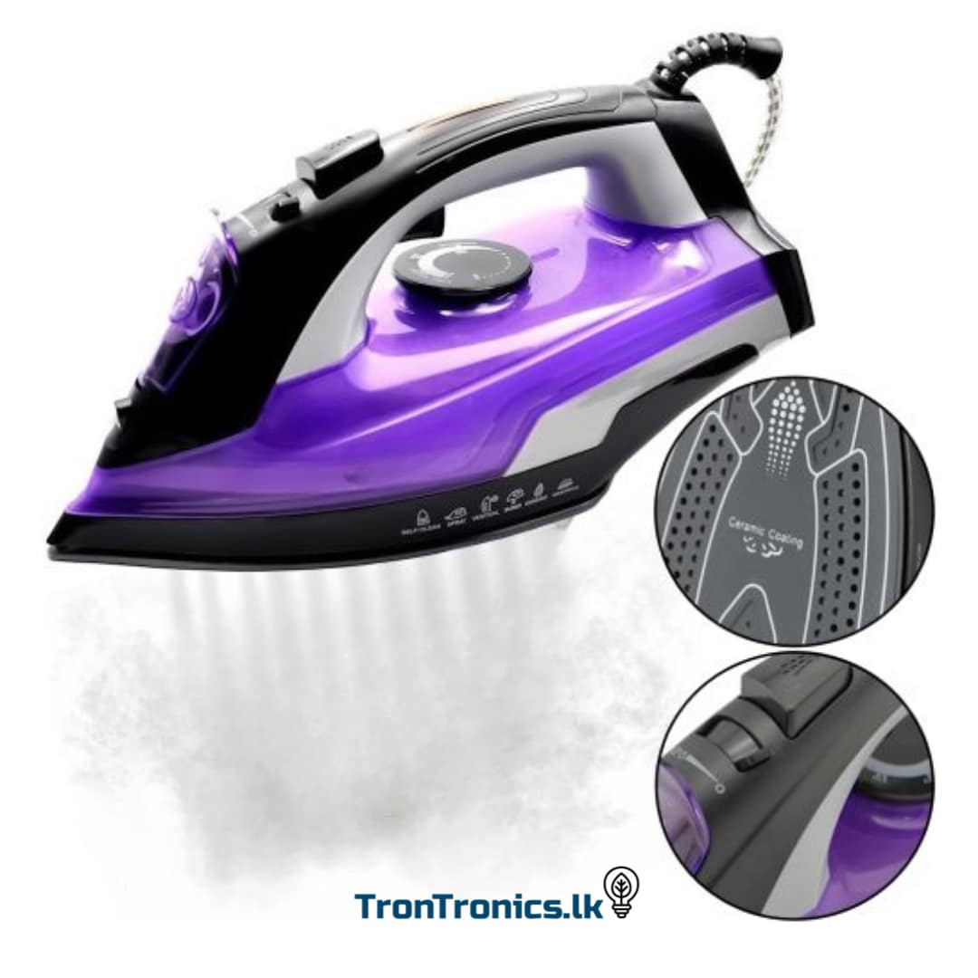 Richsonic Ceramic Coated Spray & Steam Iron 2200 Watts
