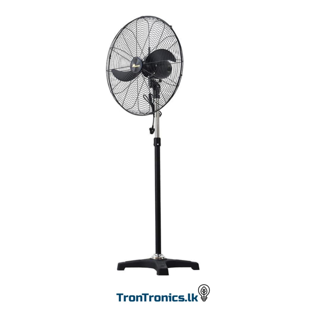 Premium Grade Maxwatt Industrial Metal Blade 20″ and 24″ Inch Stand Fan
