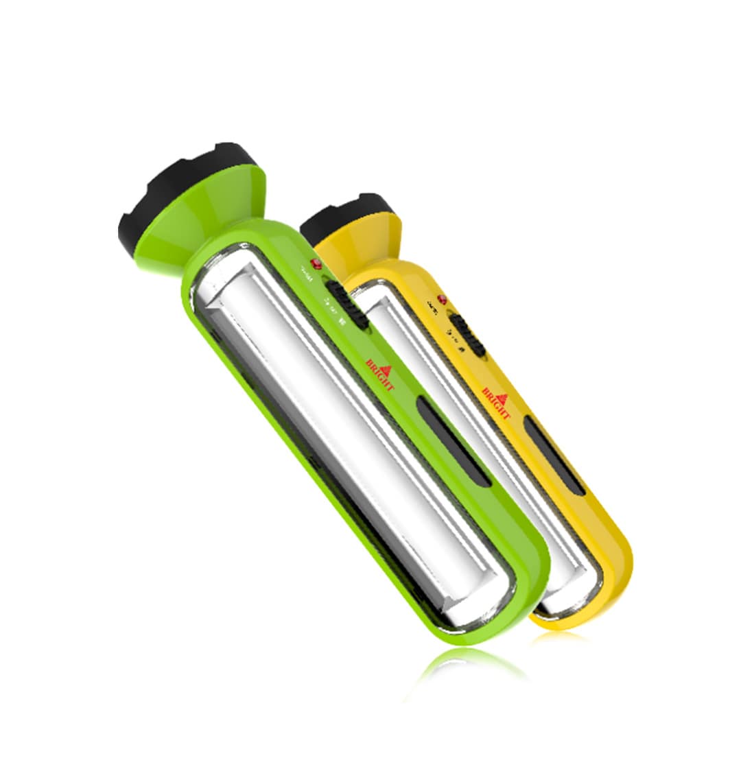 Bright Rechargeable Torch With Lamp BR-1515L (1510) with warranty
