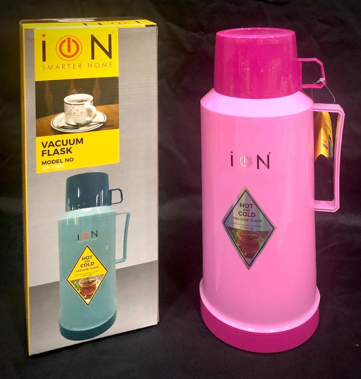 High Quality ION Vacuum Flask 1.0 Liter (Double Cup)