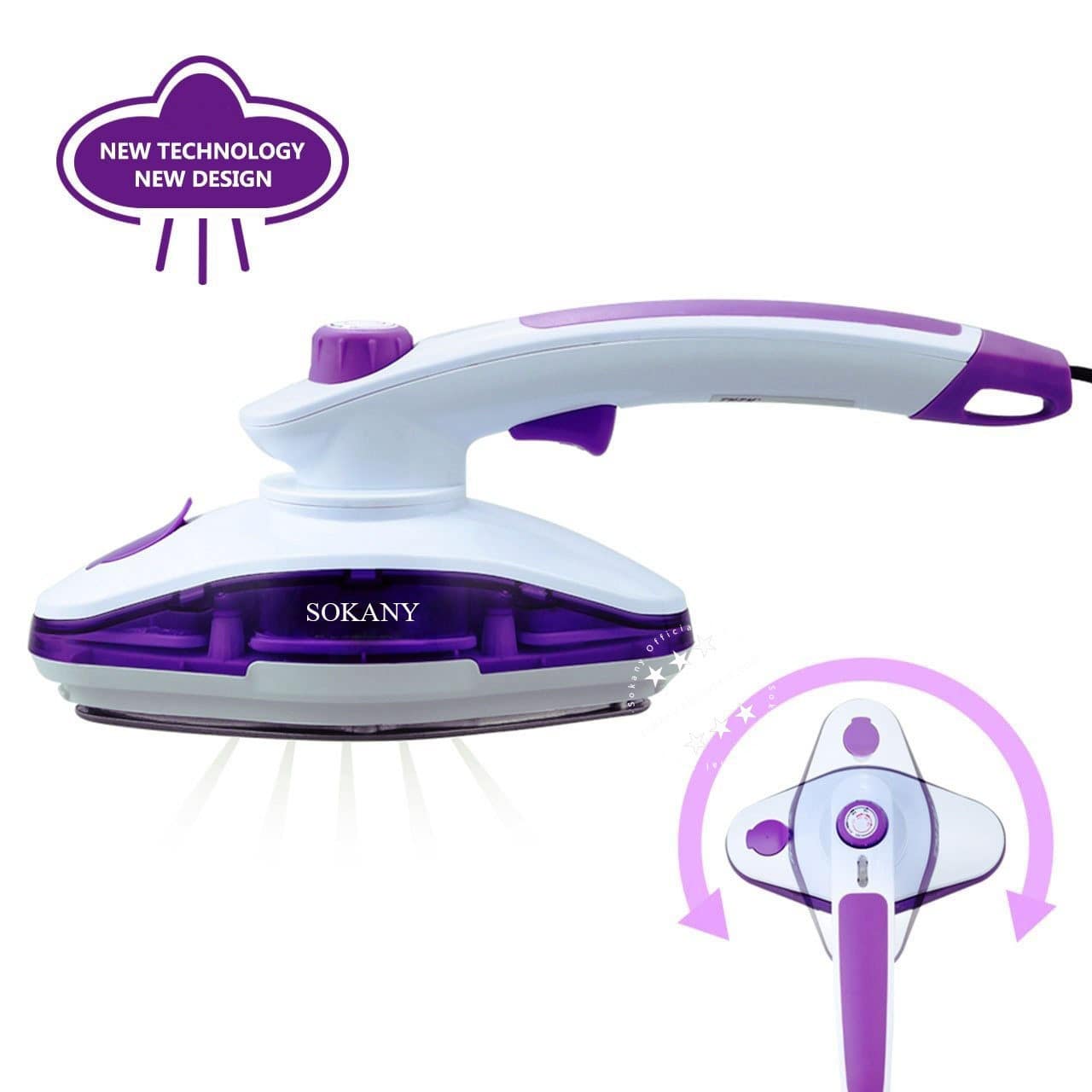 Sokany Handy Premium Quality Garment Steamer Iron DF-016