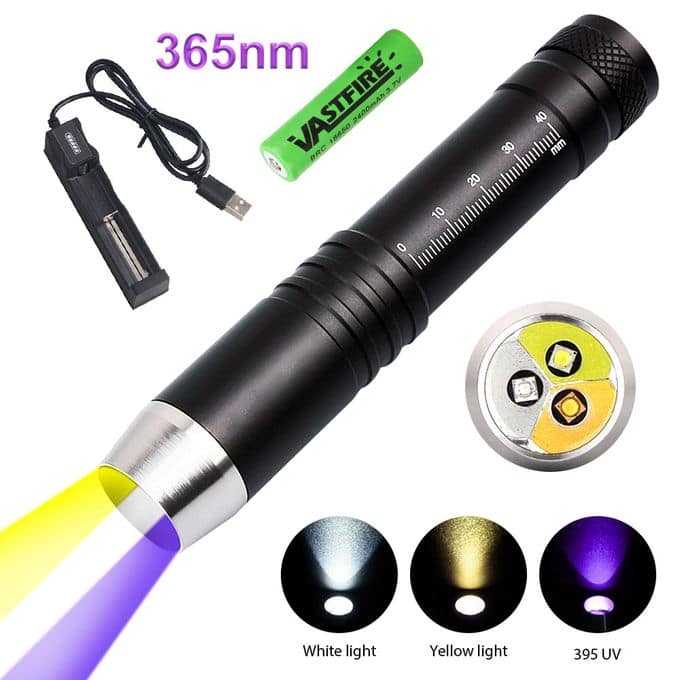 3 in 1 Gem Stone Torch