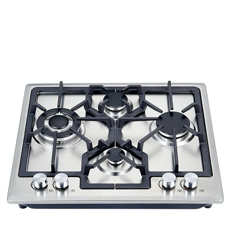 4 Burner Stainless Steel Gas Cooker (European Standards) 1 Year warranty