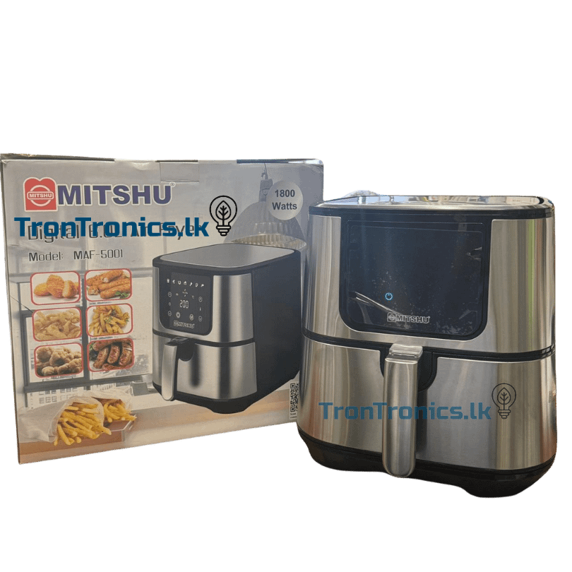 Mitshu Digital 6 Liter Automatic Air Fryer