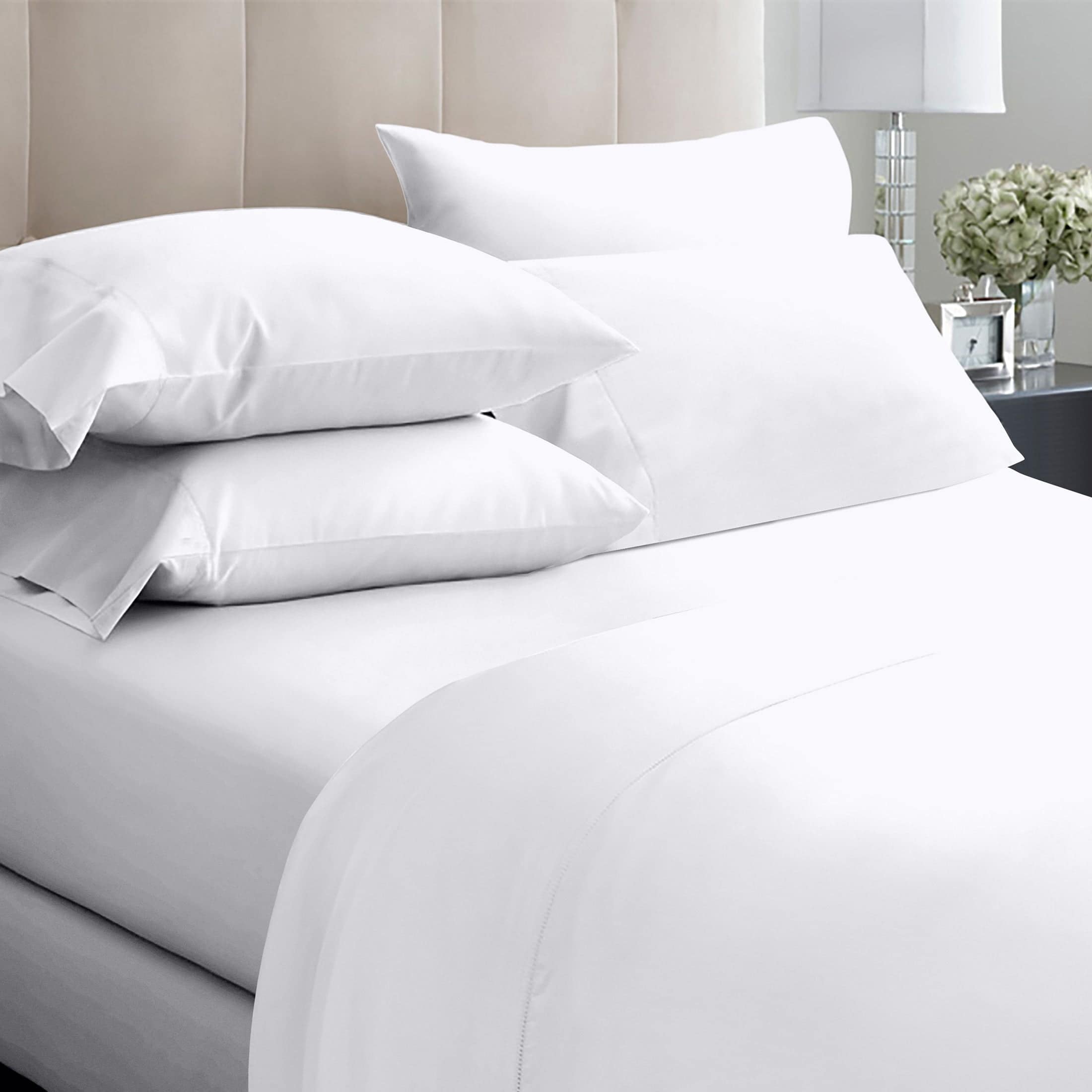 100% Premium Cotton Solid- White
