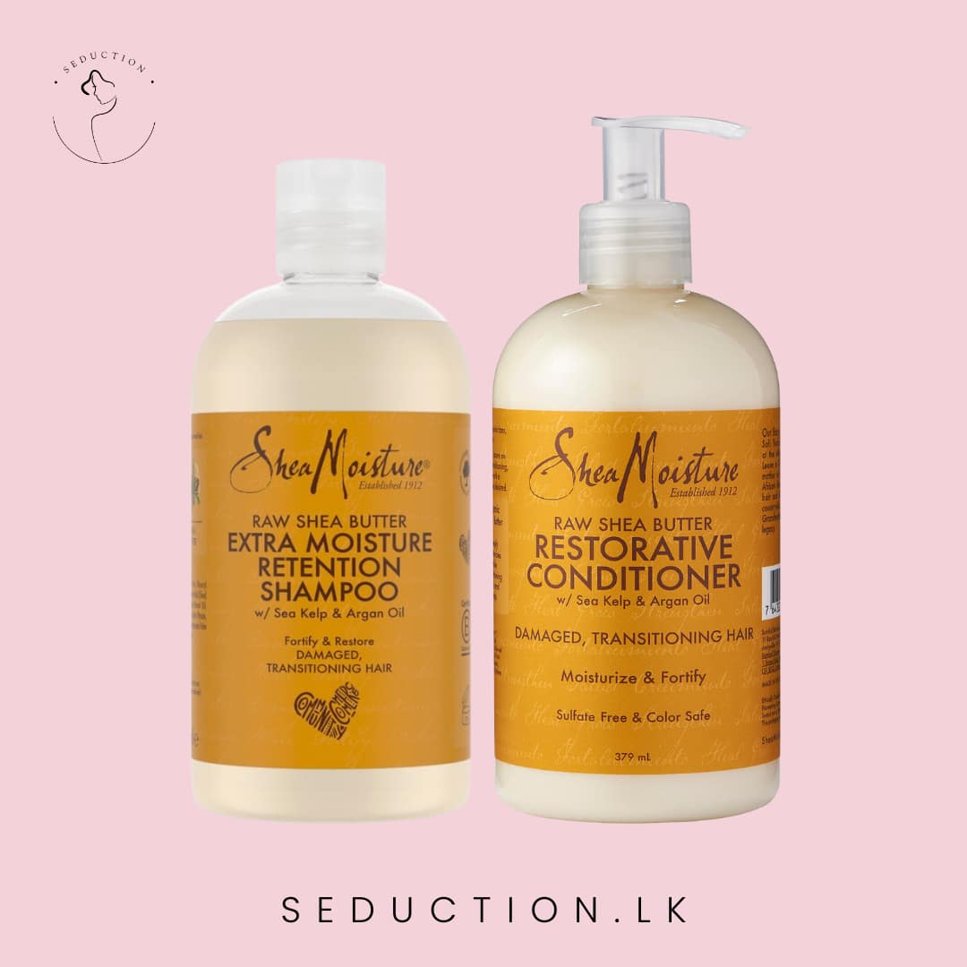 Shea Moisture Raw Shea Butter Combo - LKR 0.00