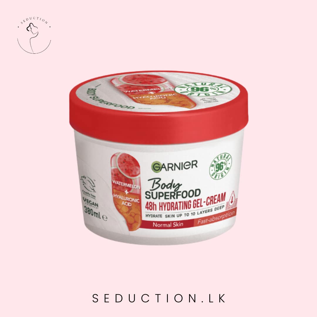 Garnier Body Superfood Watermelon and Hyaluronic Acid 380ml - LKR 6,900.00