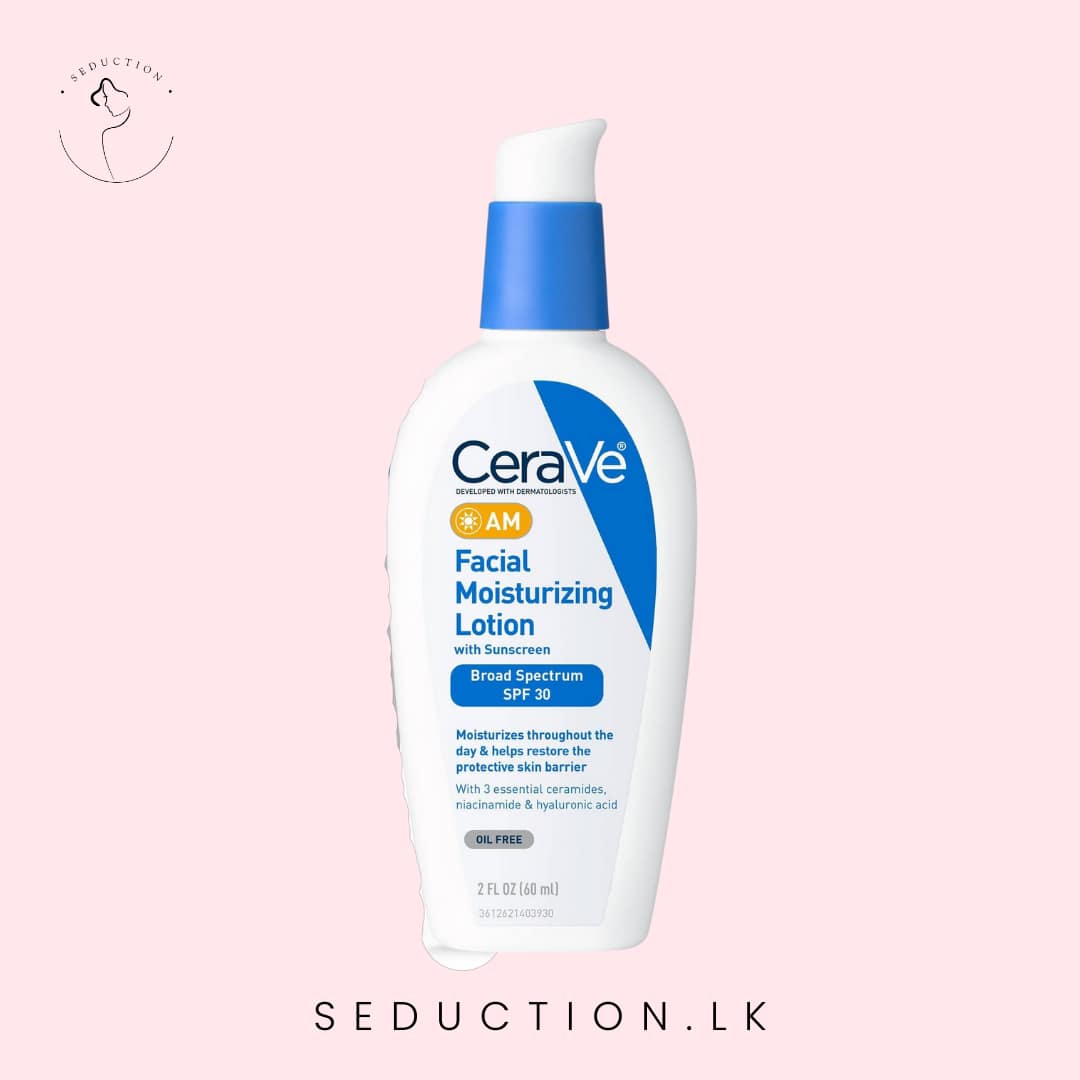 Cerave AM Facial Moisturizing Lotion with Sunscreen 59ml - LKR 6,500.00