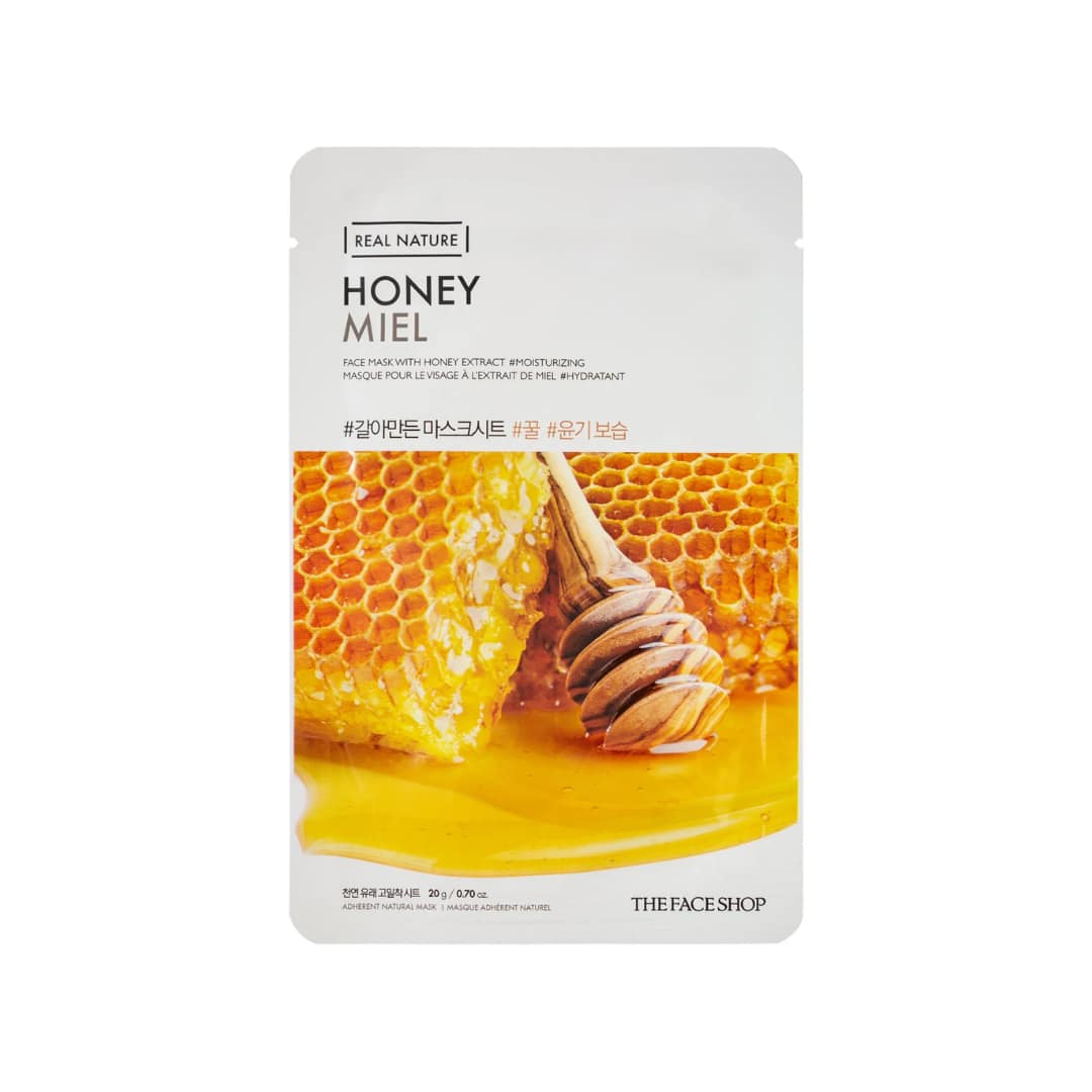 The Face Shop Real Nature Face Mask Honey 20g - LKR 900.00