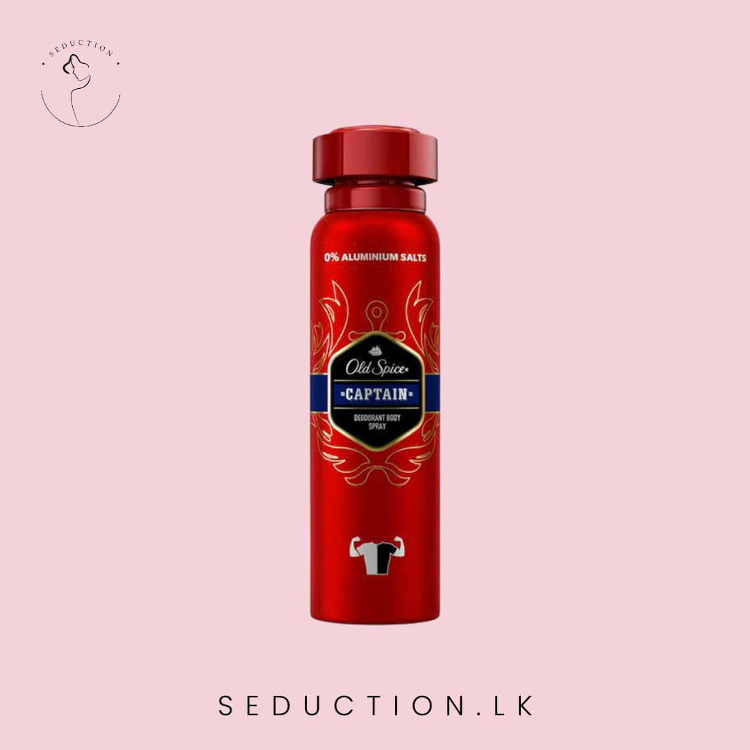 Old Spice Captain Scent Of Fierce Ocean Deodorant Body spray 150ml ...