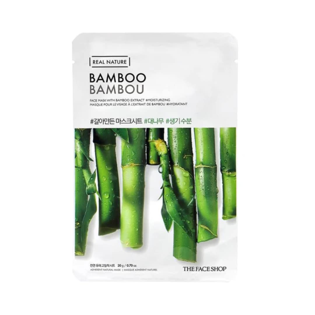 The Face Shop Real Nature Face Mask Bamboo 20g - LKR 900.00
