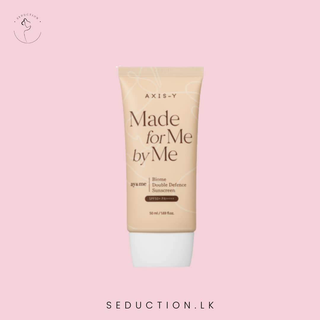 Axis-Y Biome Double Defense Sunscreen Spf 50+ Pa++++ 50ml - LKR 7,200.00