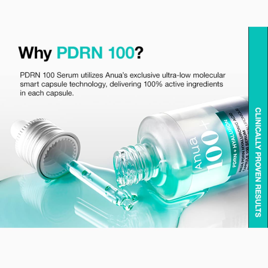 Anua 100+ PDRN Hyaluronic Acid Capsule 100 Serum 30ml - LKR 8,100.00