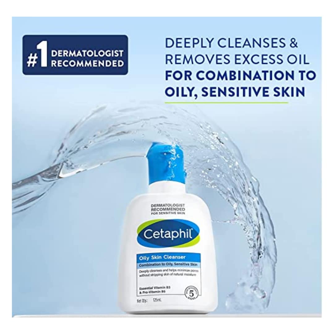 Cetaphil Oily Skin Cleanser 125ml - LKR 4,400.00
