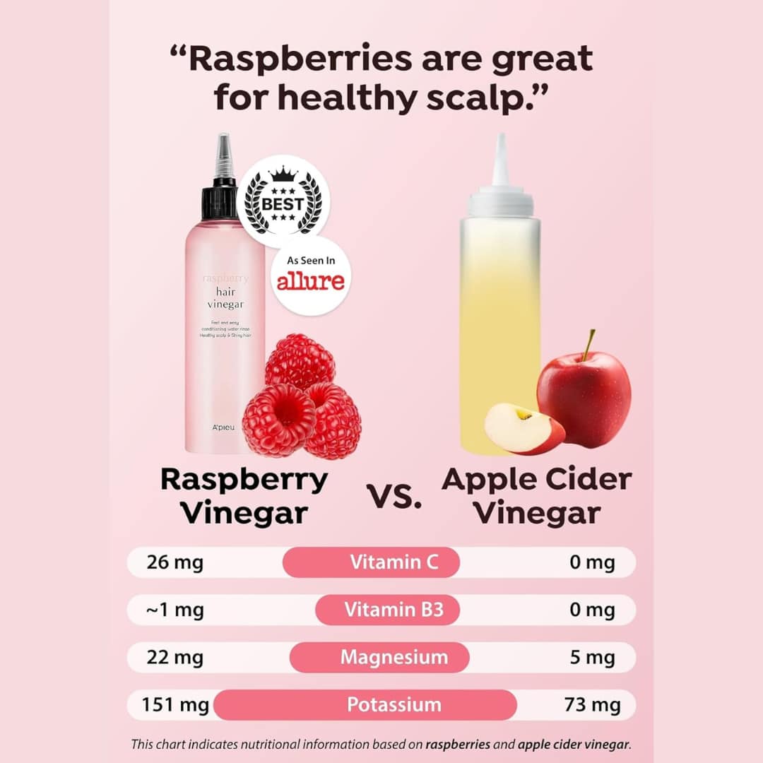 A'pieu Raspberry Hair Vinegar - LKR 4,100.00