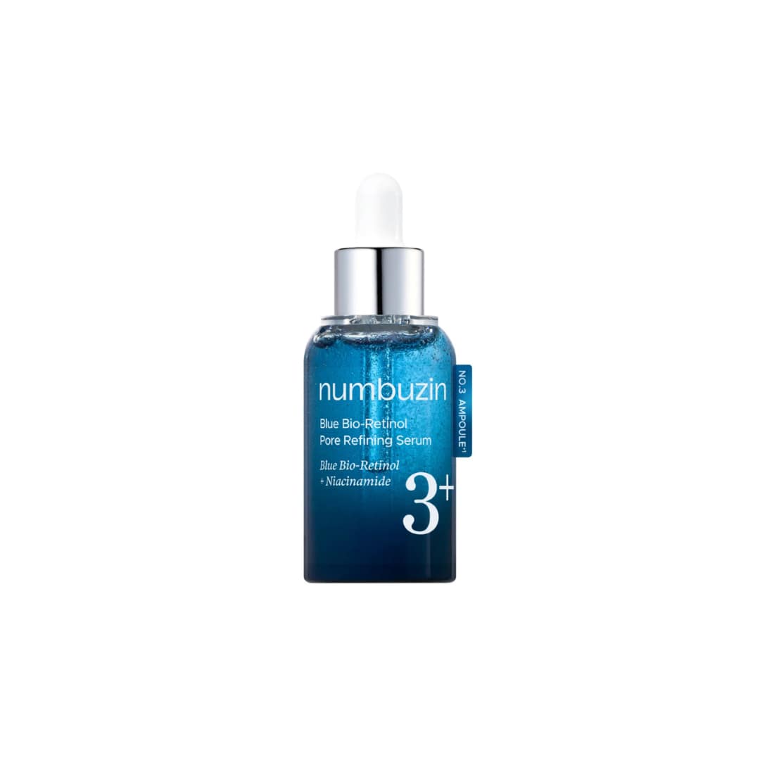 Numbuzin 3+ Blue Bio-Retinol Pore Refining Serum 30ml - LKR 6,700.00