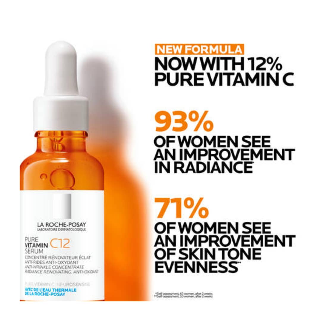 La Roche-Posay Pure Vitamin C12 Serum 30ml - LKR 13,500.00